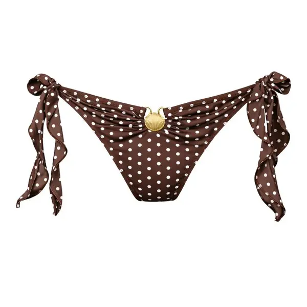 IVY SWIMWEAR Violetta In Dot Bottom - Brown