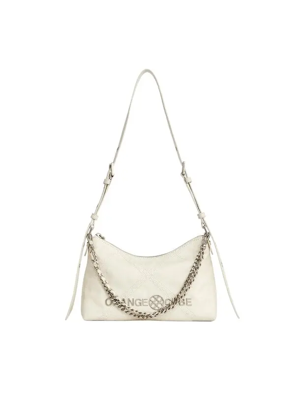 ORANGE CUBE Metropolitan Shoulder Bag - White