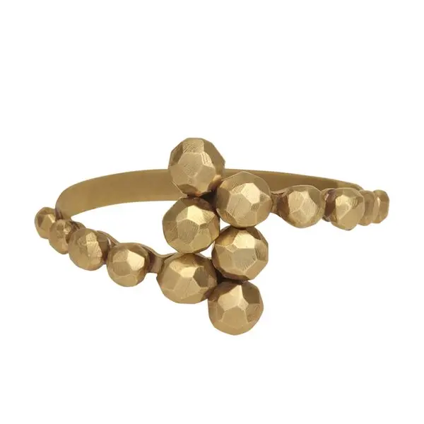 ZEWORKS Lightning Brass Bracelet - Gold