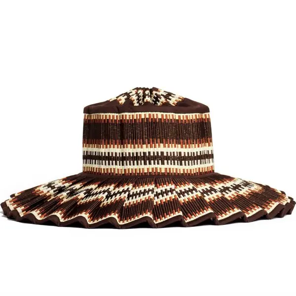 Lorna Murray Medina Luxe Capri Maxi Hat - Brown