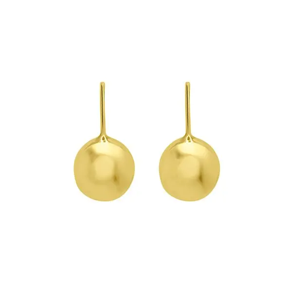 TORY LONG The Orb Earrings - Gold