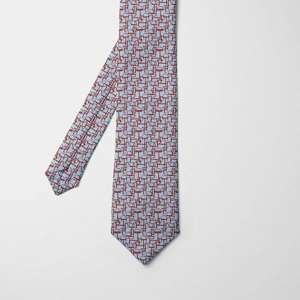 NEIGHTIV Bits Harmony Printed Scarf - Blue
