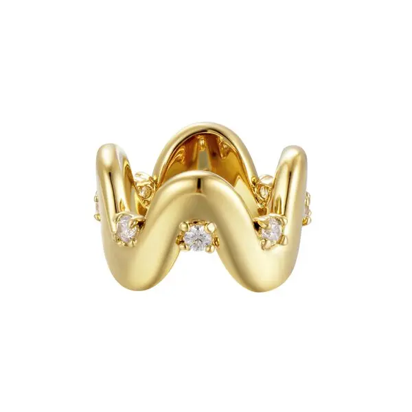 ONEWILDONE Xoxo Pinky Ring - Gold