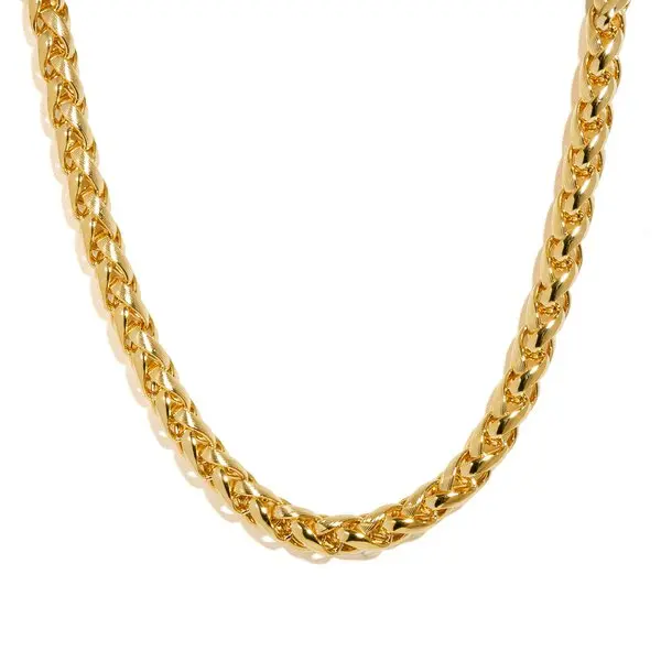 CARAMEL VINTAGE JEWELLERY Vintage Plated Mabel Necklace - Gold