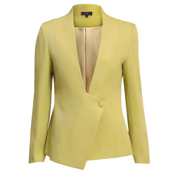 POINT OF VIEW LABEL Asymmetrical Lapel Jacket
