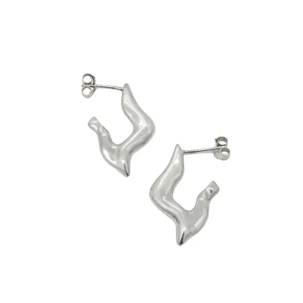 DARIA PACELLI JEWELRY Sila Earrings - Silver