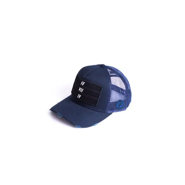 474 CO 474 Trucker Hat - Blue