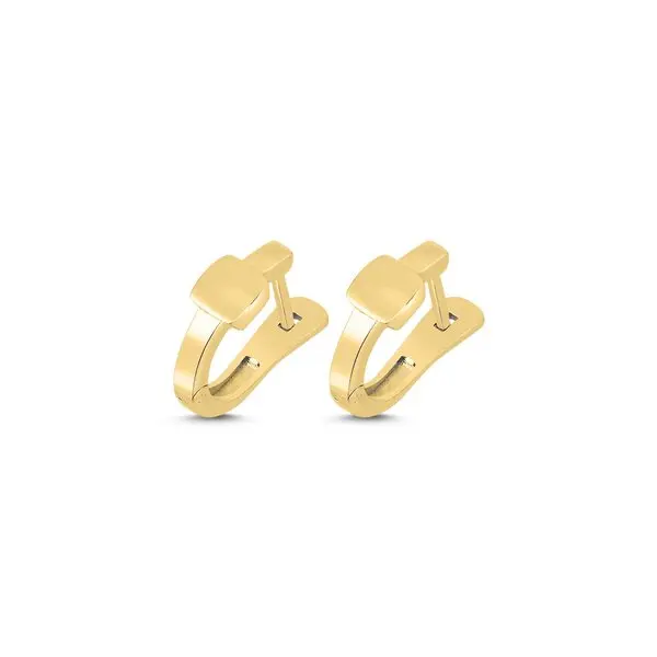 Mishka Simplicity Huggie Earrings - Gold