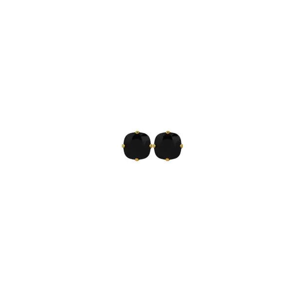 VICKISARGE The Little Stud Earrings - Black