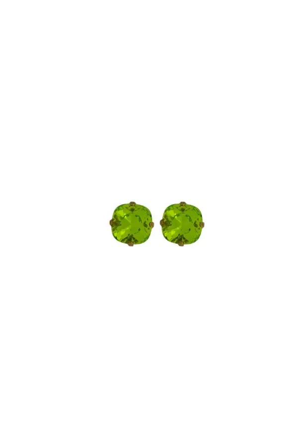 VICKISARGE The Little Stud Earrings - Green