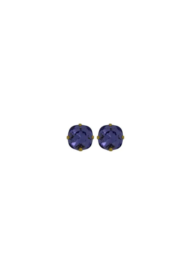 VICKISARGE The Little Stud Earrings - Purple