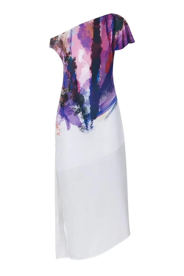 ZAFUR Brushstroke Shannen Dress