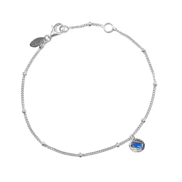 MURU September Birthstone Bracelet - Silver
