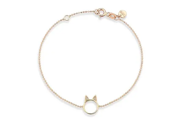 REIS JEWELLERY 14k Yellow Cat Bracelet - Gold
