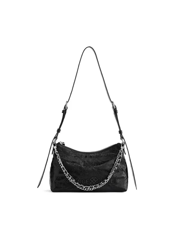 ORANGE CUBE Metropolitan Shoulder Bag - Black