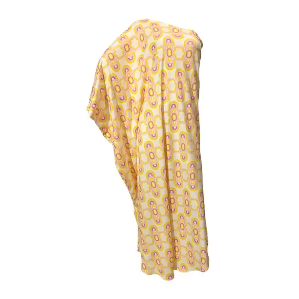 JULIA CLANCEY Lady Olympia Jersey Kaftan - White