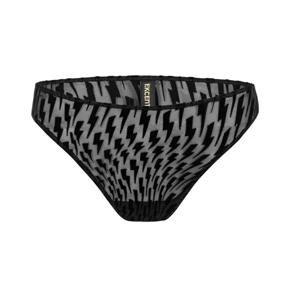 EKCENTRIK Thunderbeats Cheeky Briefs - Black