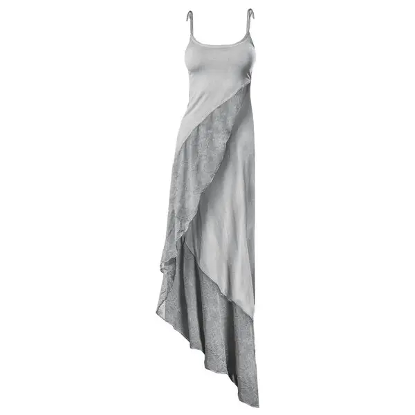ZHENABIA Aria Asymmetrical Blouse