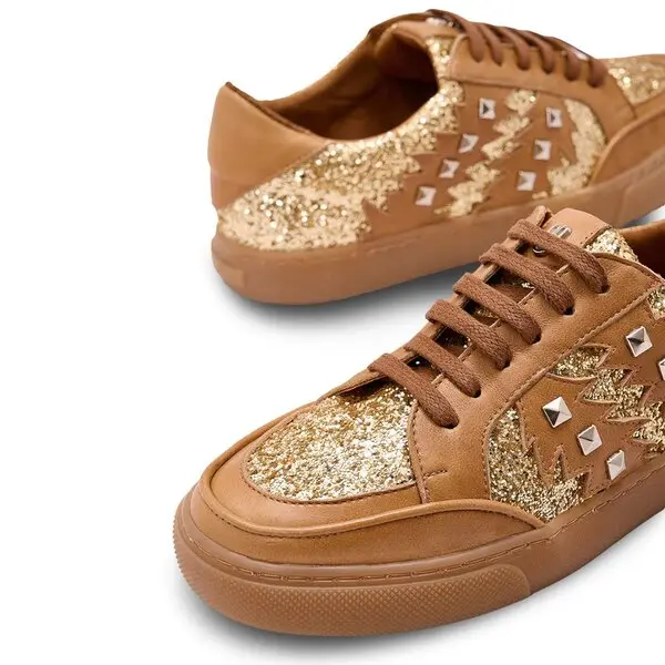 CLARA BARCELO She's Got This Sneakers - Brown