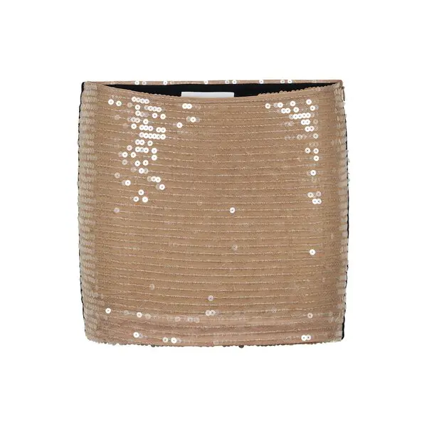 EGYPTIAN BLUE Sequin Mini Skirt