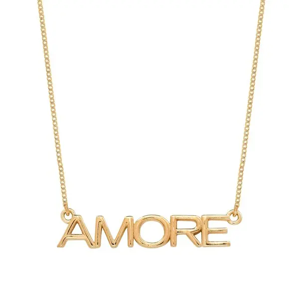 CHARLOTTE'S WEB JEWELLERY Amore Pendant Necklace - Gold