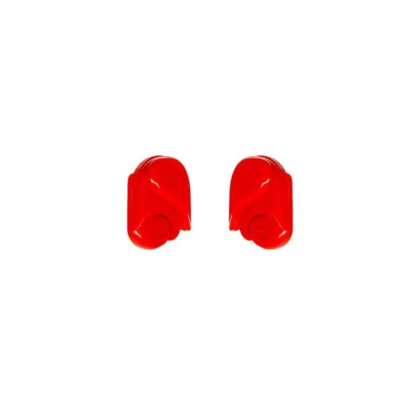 GISSA BICALHO Rosebud Acrylic Earrings - Red