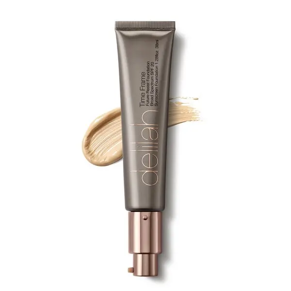 DELILAH Neutrals / Time Frame Future Resist Foundation With Spf -buttermilk - Brown