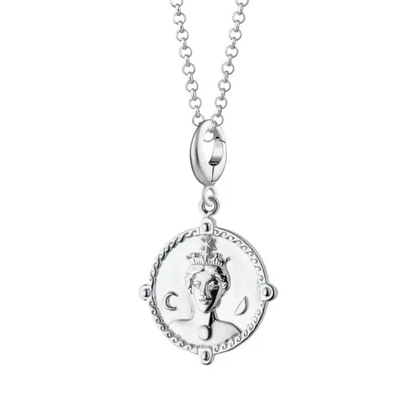 LILY CHARMED Sterling Hera Charm Pendant Necklace - Silver