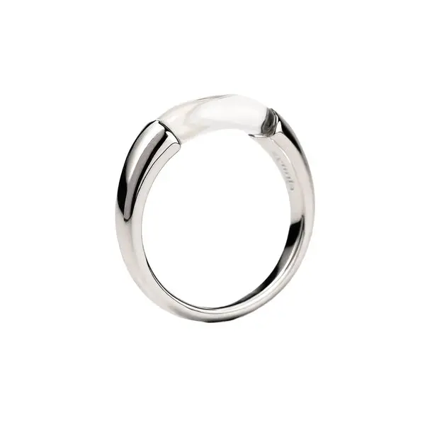 ZYNNIA COLLECTIVE Split Ring - Silver