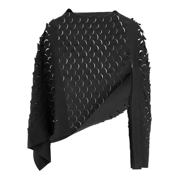 SILVIA SERBAN Multifunctional Accessory Jersey - Black