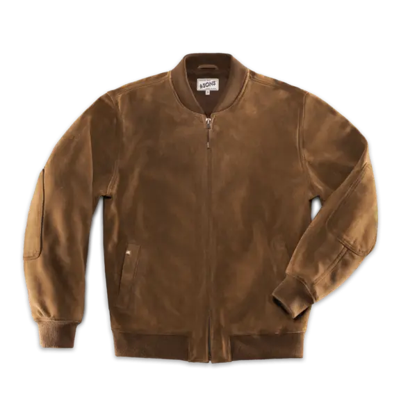 &SONS TRADING CO Buck Ridge Suede Bomber