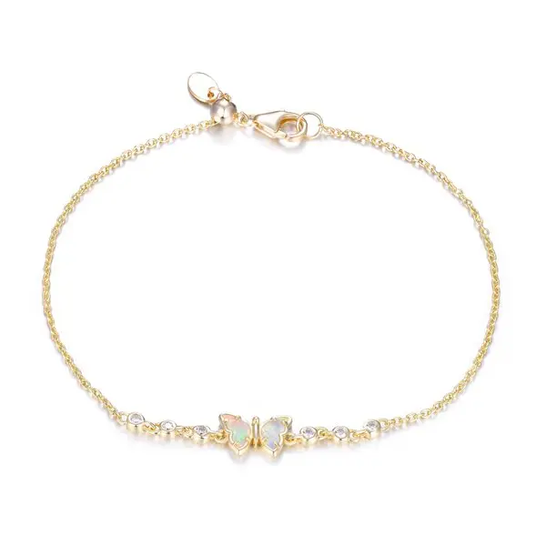 KAMARIA Mini Opal Butterfly Bracelet