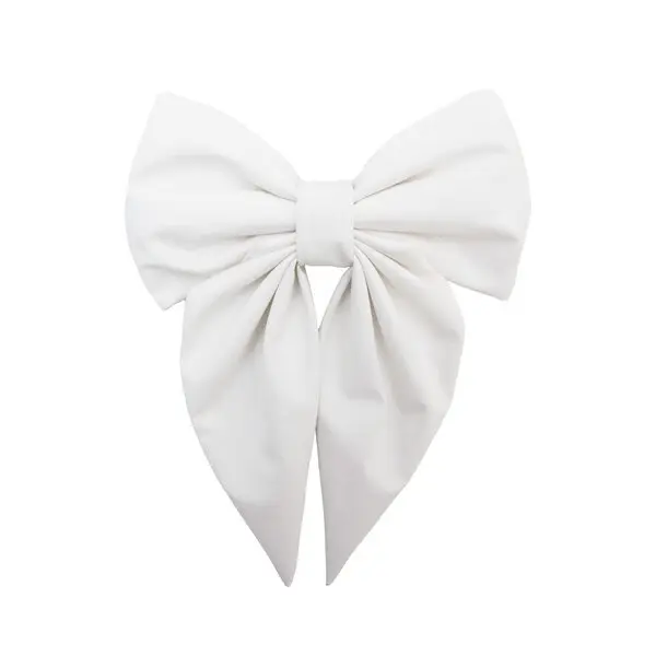 RAINSISTERS Grace Hair Bow Clip - White