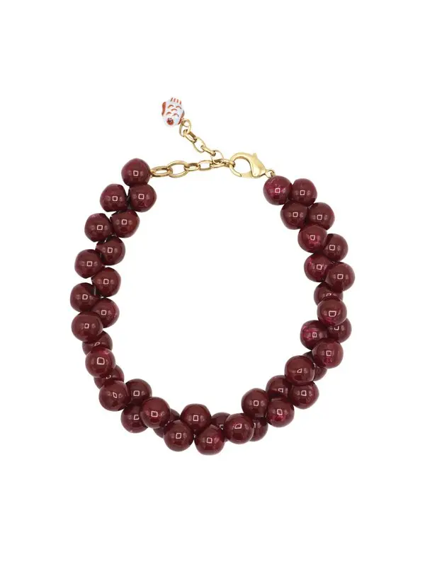 SITA NEVADO Manuela Beaded Necklace - Red
