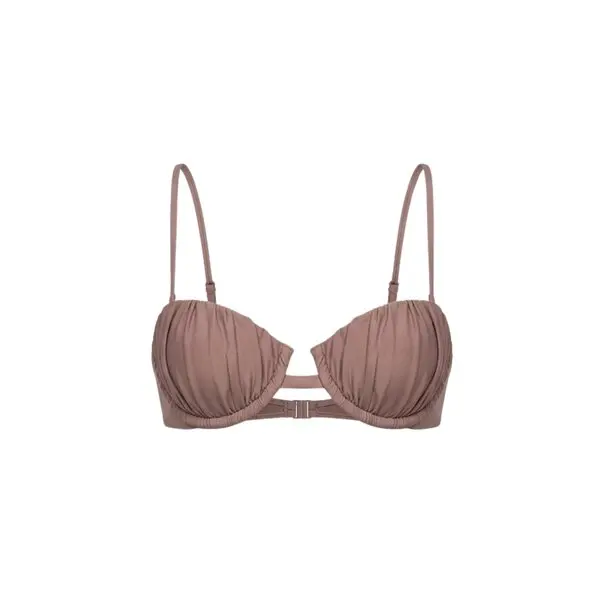 VERONI SWIM Naomi Bikini Top - Brown
