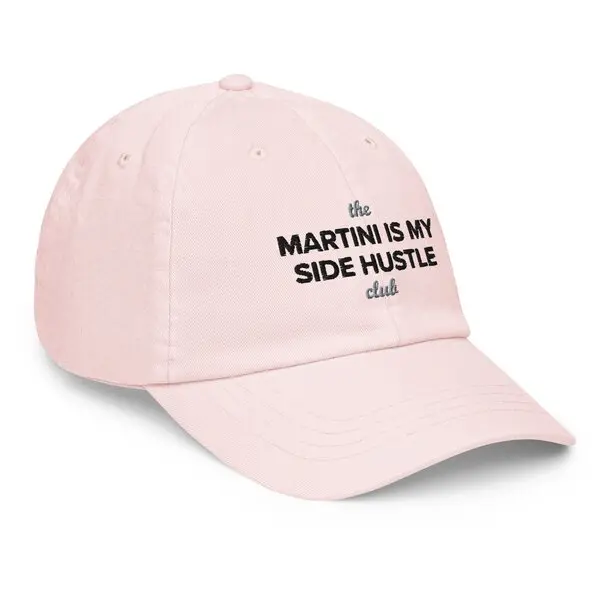 ANCHOR & CREW Martini Club Embroidered Cap - Pink
