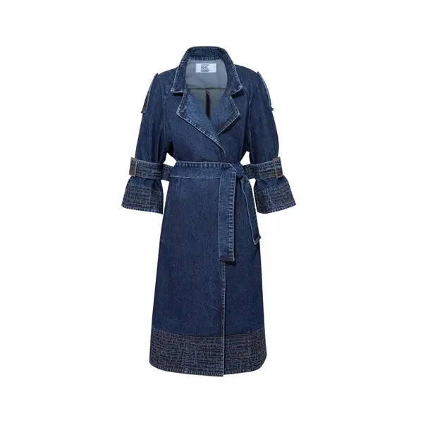 CÓTIER DENIM Marseille Trench Coat