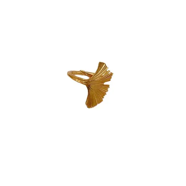 LES REINES Petite Statement Ring - Gold