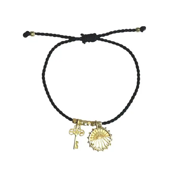 RIZE Always Rising Charm Bracelet - Gold/black