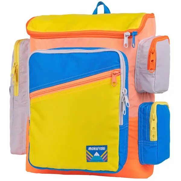 MOKUYOBI Boardwalk Traveler Mega Backpack - Blue/grey