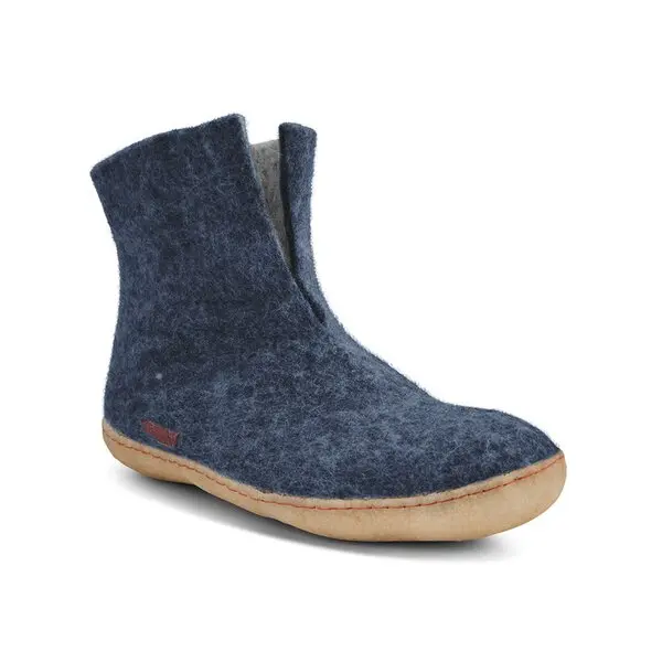 BETTERFELT High Boot With Natural Crepe Rubber Sole - Blue