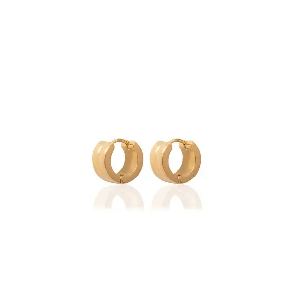 A WEATHERED PENNY Bonnie Hoops - Gold