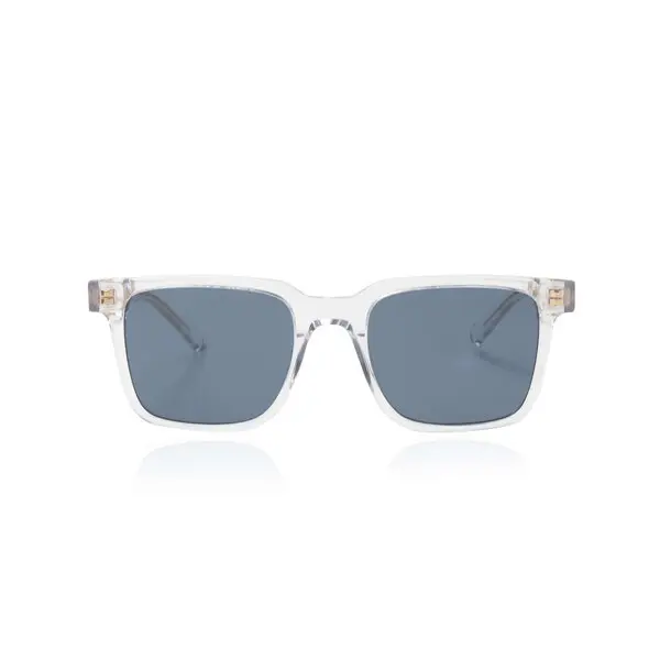FAOS CONCEPT Square Frame Sunglasses - Blue/white