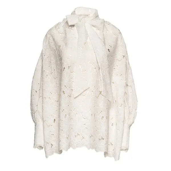VASILIKI ATELIER Raya Lace Top