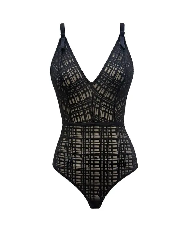 CAROL COELHO Inca Trail Stretch Ouvert Bodysuit