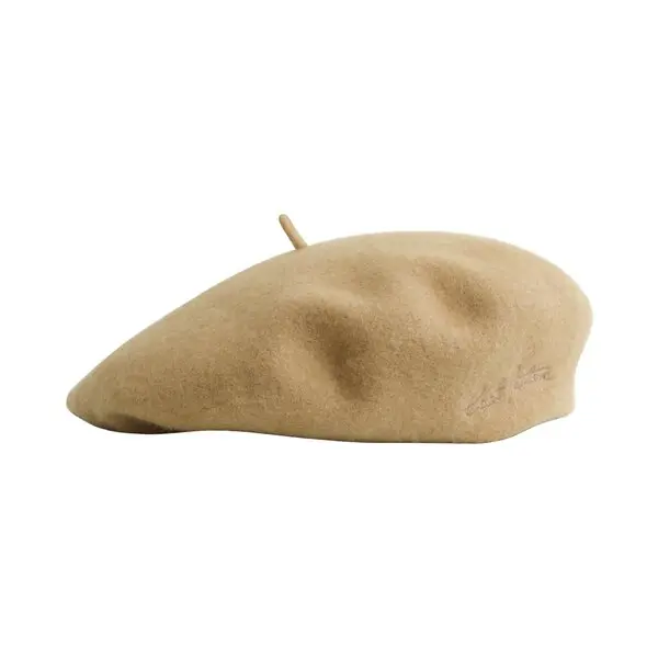 LOST PATTERN Bon Chic Wool Beret - Brown