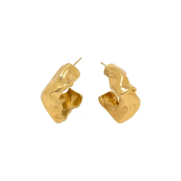 LAVANI JEWELS Jenner Hoops - Gold