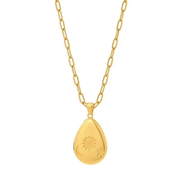 OGÉ JEWELRY Sun, Moon & Star Necklace - Gold