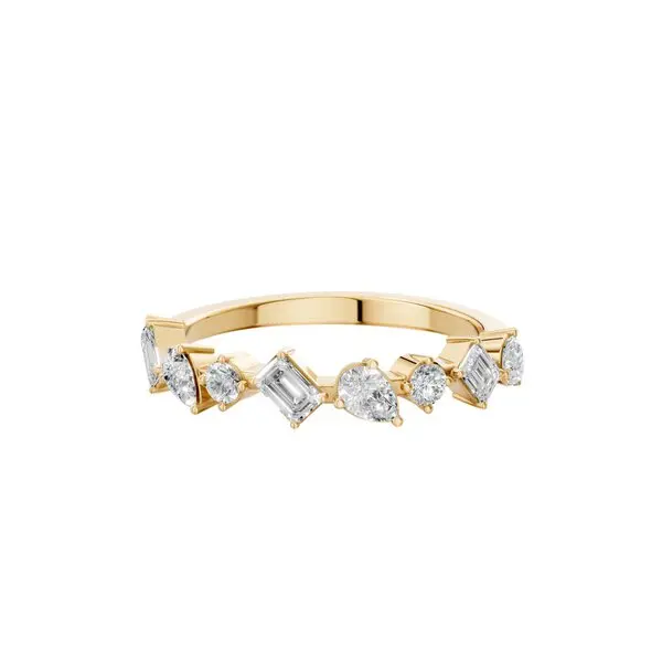 AYA FINE JEWELRY 18k Gold 0.70 Ct Mixed Diamond Ring - Yellow
