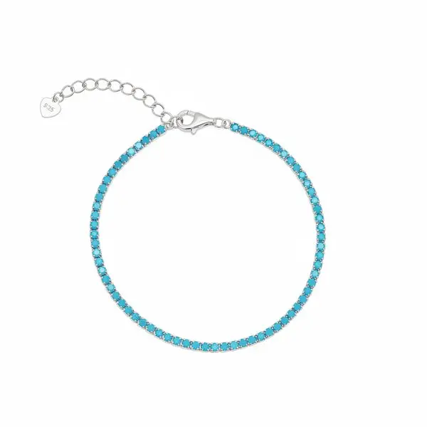 SPERO LONDON Sterling Tennis Bracelet - Silver